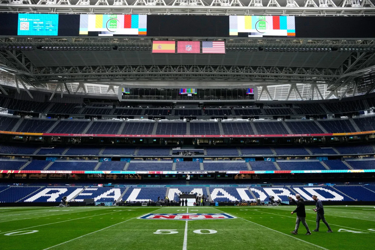 La NFL aterriza en Madrid: un touchdown cultural y comercial en el Santiago Bernabéu | EnPelotas.com